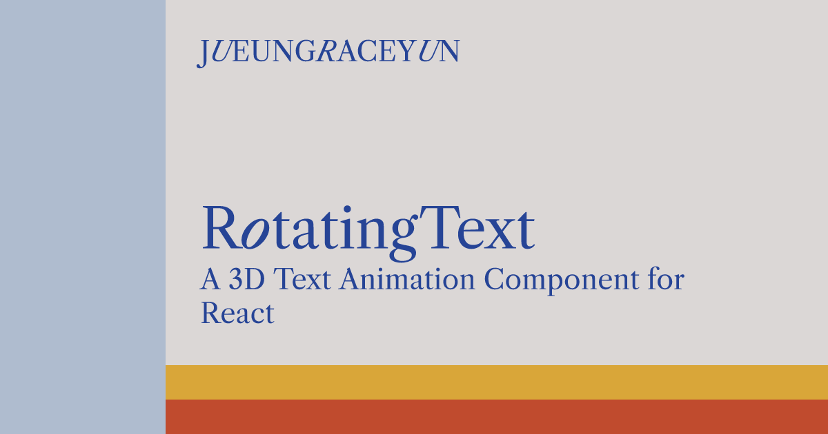 Rotating Text Demo Rotating Text Demo
